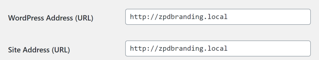 What Is the Difference Between “WordPress Address” and “Site Address”